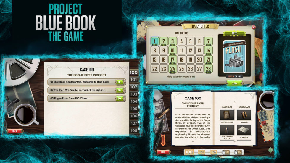 Project Blue Book immersion | Three Gates AB